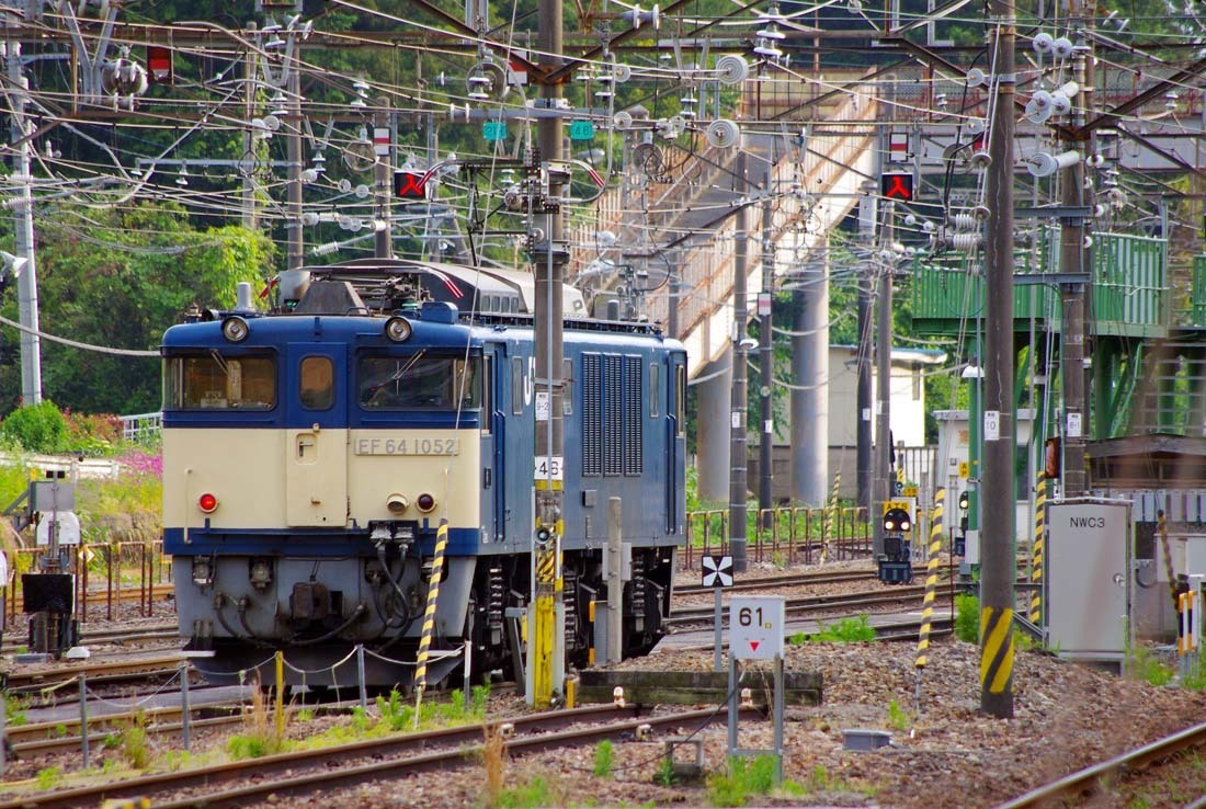 「快速 ELレトロ福島号（2016年）」 in 黒磯 EF64編: とある地方のC寝台車